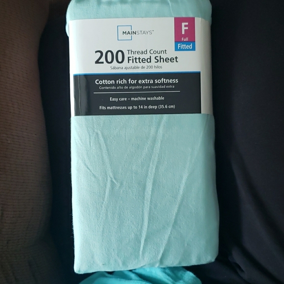 Mainstays | Bedding | 20 Count Full Fitted Sheet In Classic Mint | Poshmark